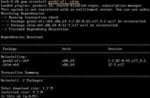 RHEL7/CentOS 7 - Recover/Reinstall GRUB2 with UEFI - UnixArena