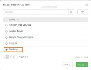 Ansible Tower / AWX - Store Credential & Custom Credentials Type - UnixArena