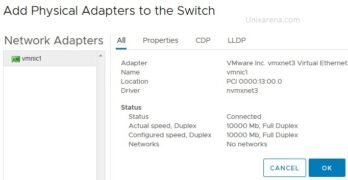 Create & Configure vSphere Standard switch - VMware vSphere 6.5 - UnixArena