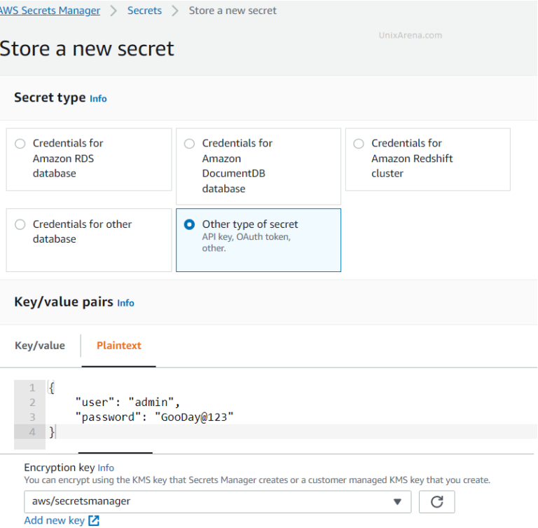 Terraform Source Credentials From Aws Secret Manager Unixarena