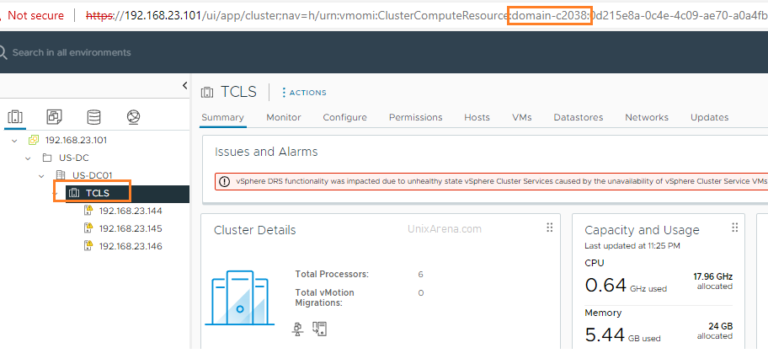 How Do We Fix The Vcls Vm Issue In Vmware Vsphere Unixarena